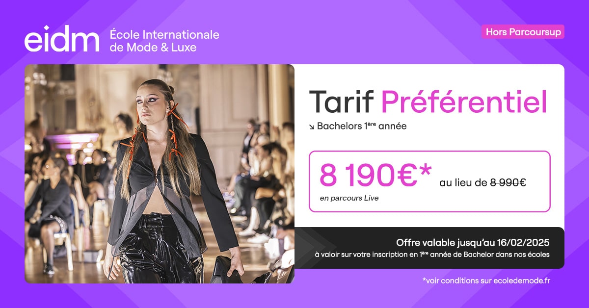 Bachelor Management du Luxe - EIDM